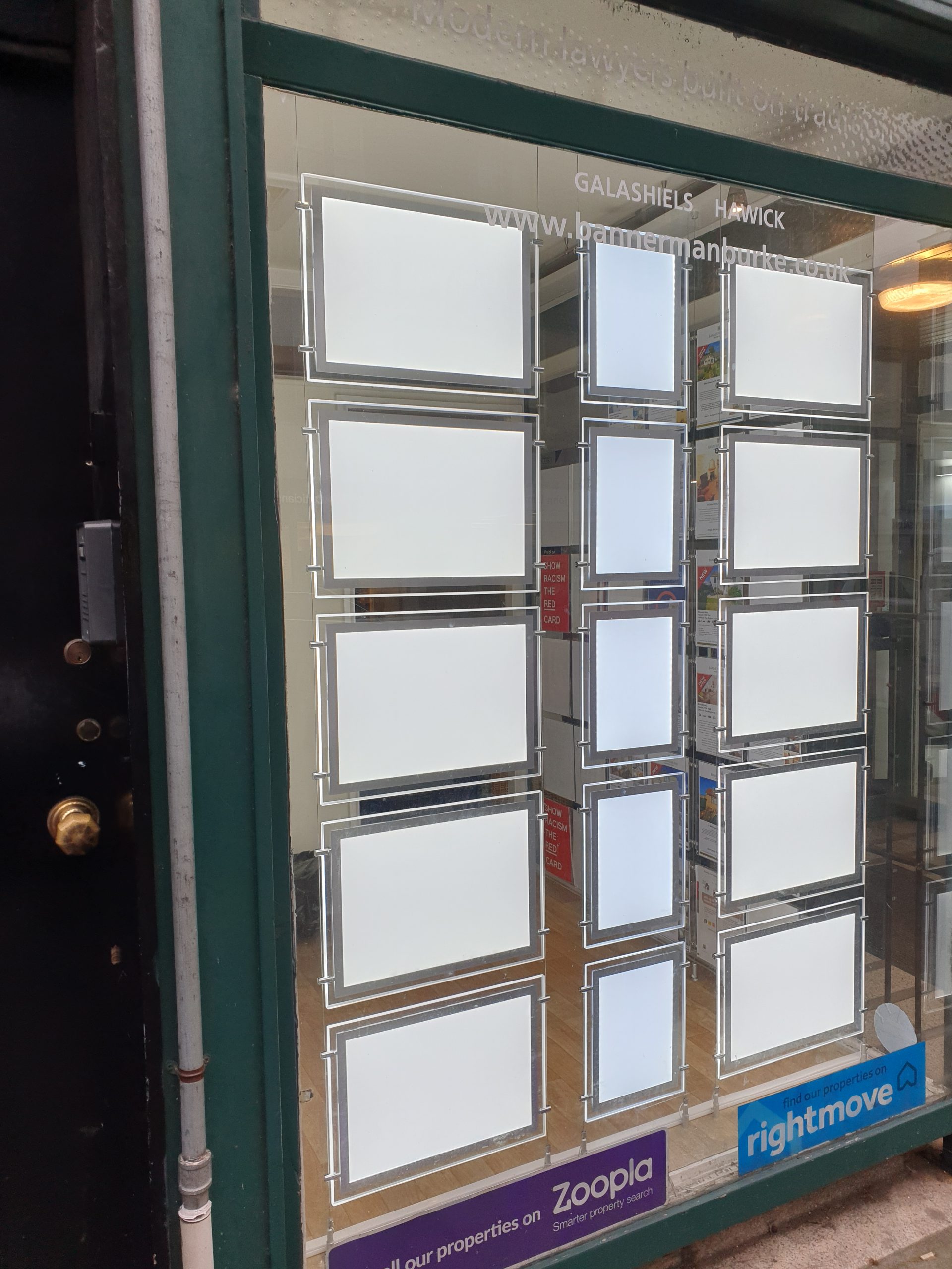 Estate Agents Window Displays Scotland | Property Displays